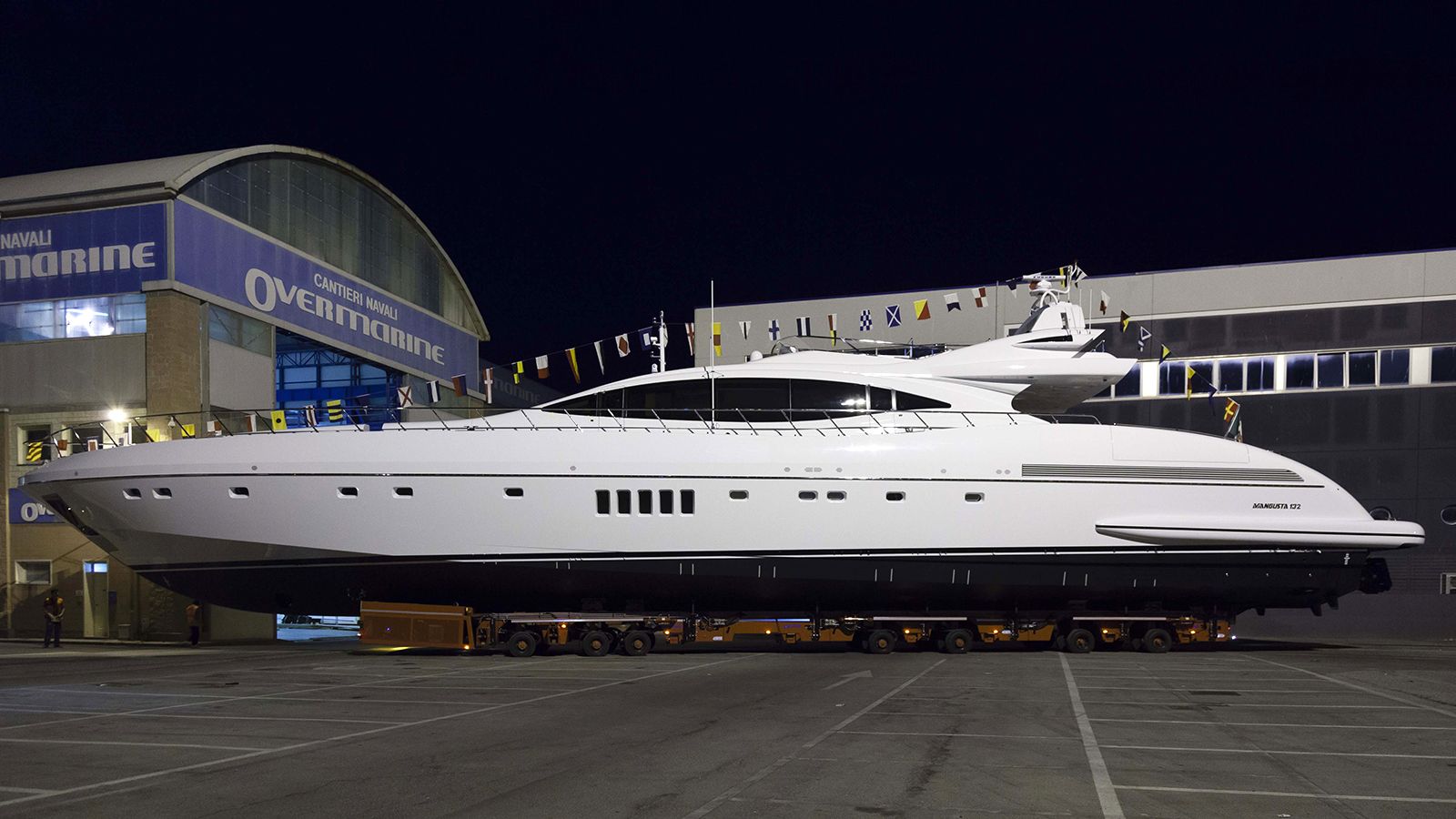 Overmarine launches first Mangusta 132 high-performance yacht